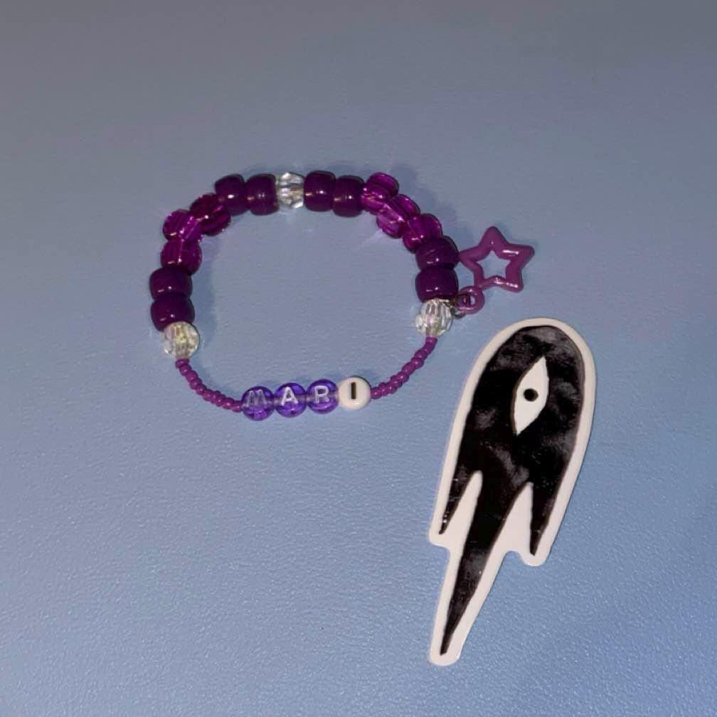 Omori Character Bracelet Friendship Matching Bracelet Kandi Character ...