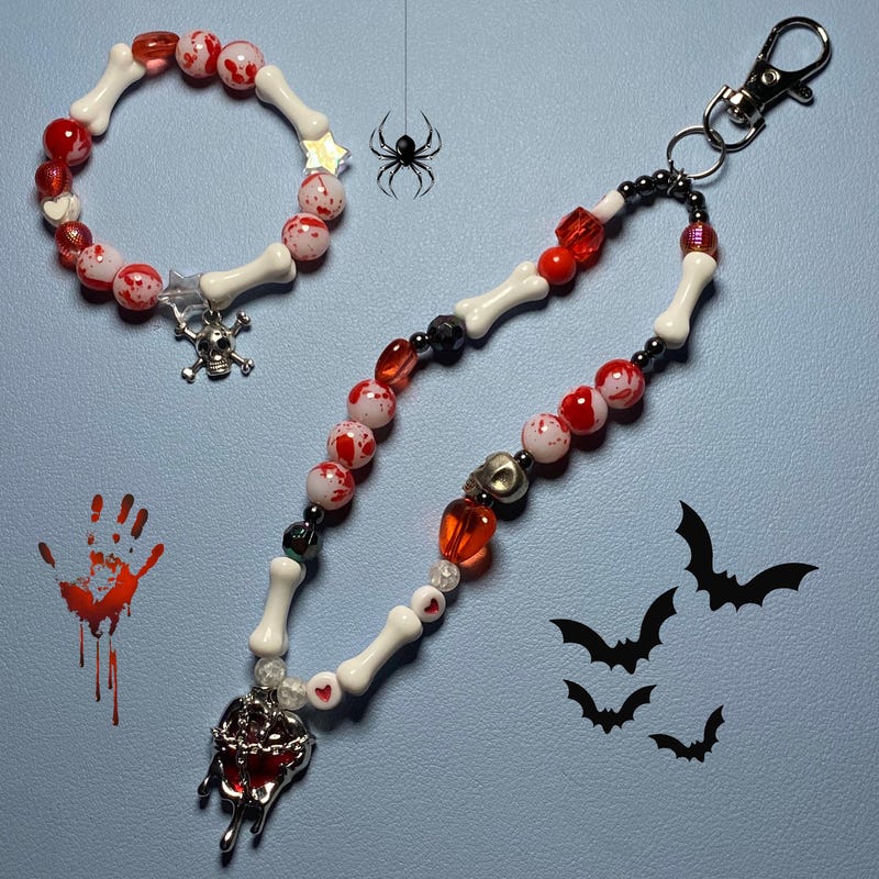 Phone Charm Bloody - Etsy