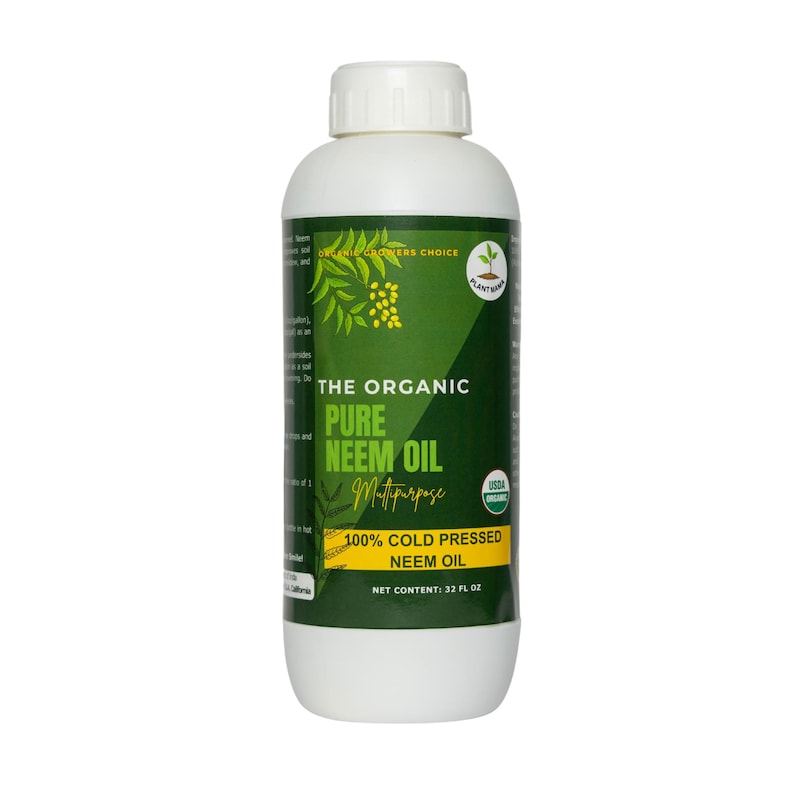 PLANT Mama's Organic Neem Oil . Natural & Unrefined. 100% Cold Pressed ...