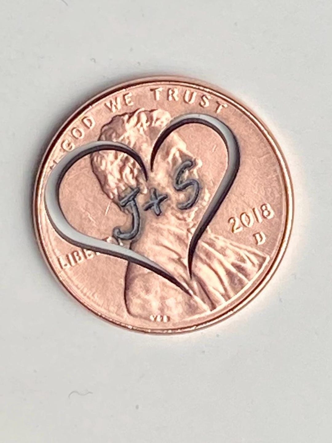 Lucky Laser Engraved Pennies - Etsy
