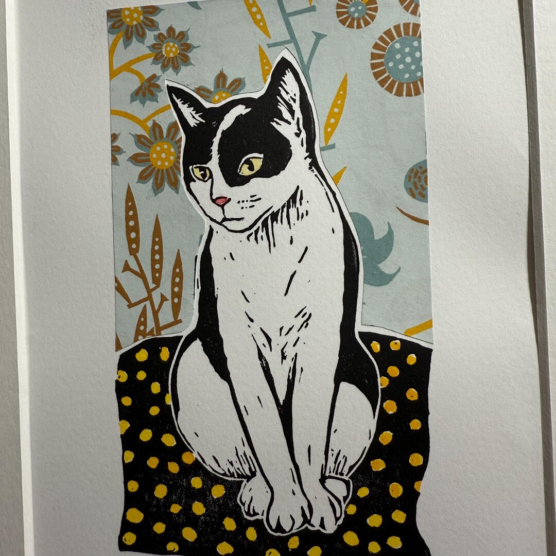 Original Print. 'her Own Cat' Aka Clifton Bridget - Etsy