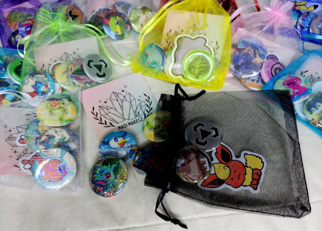 Poke-button Mystery Bags - Etsy