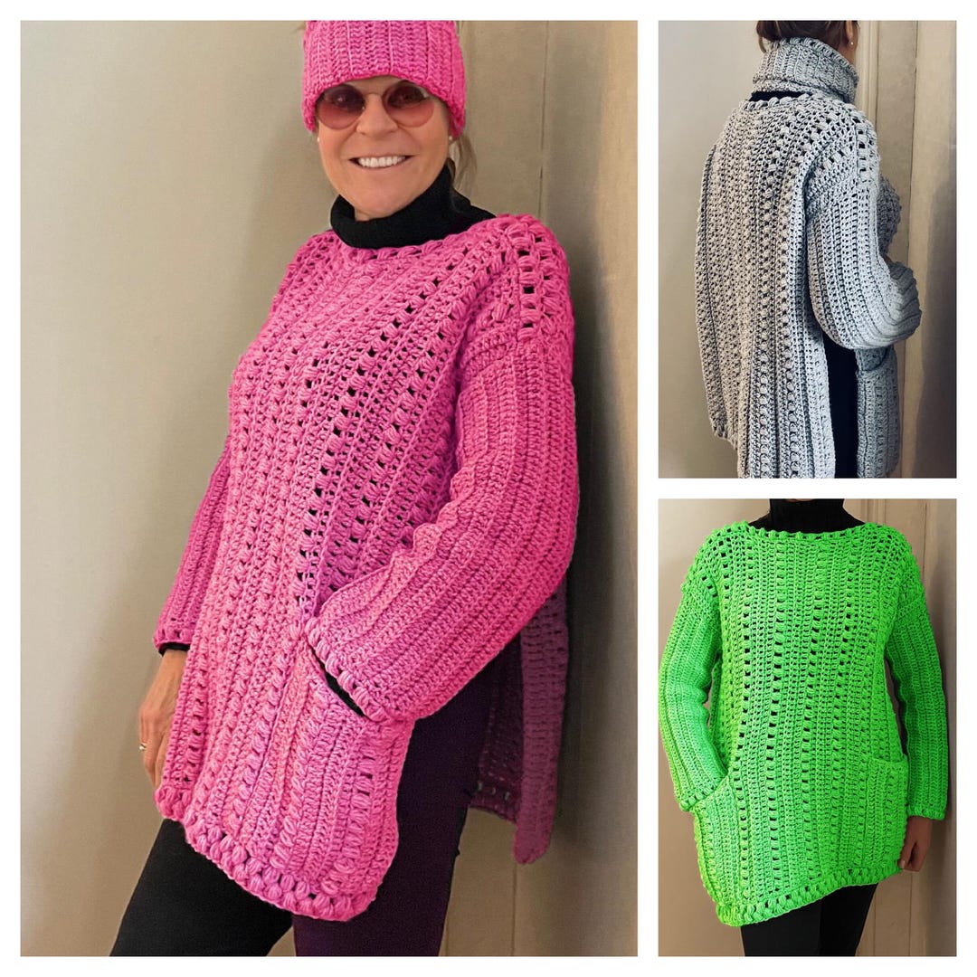 Jens Jolly Jumper - Crochet PATTERN - English US Terms and Dutch - Etsy