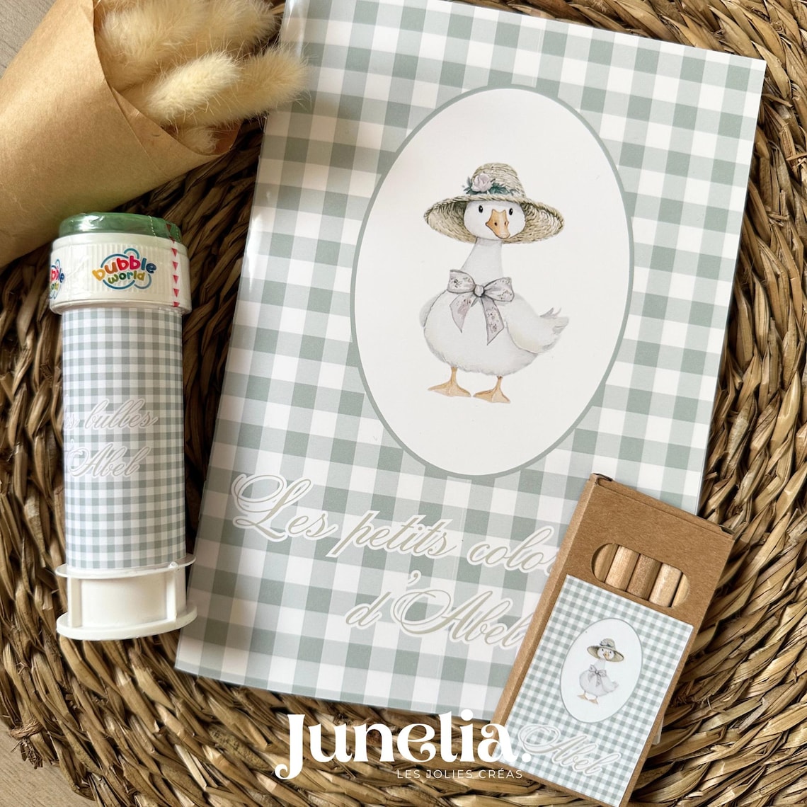 Birthday Kit - Coloring Book + Colored Pencils - Customizable Theme - Etsy