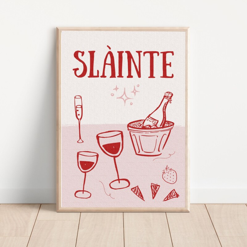 Slainte Print - Etsy