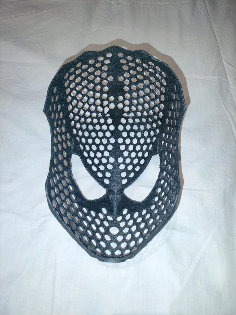 Spiderman Mask face Shell 3d Printed - Etsy