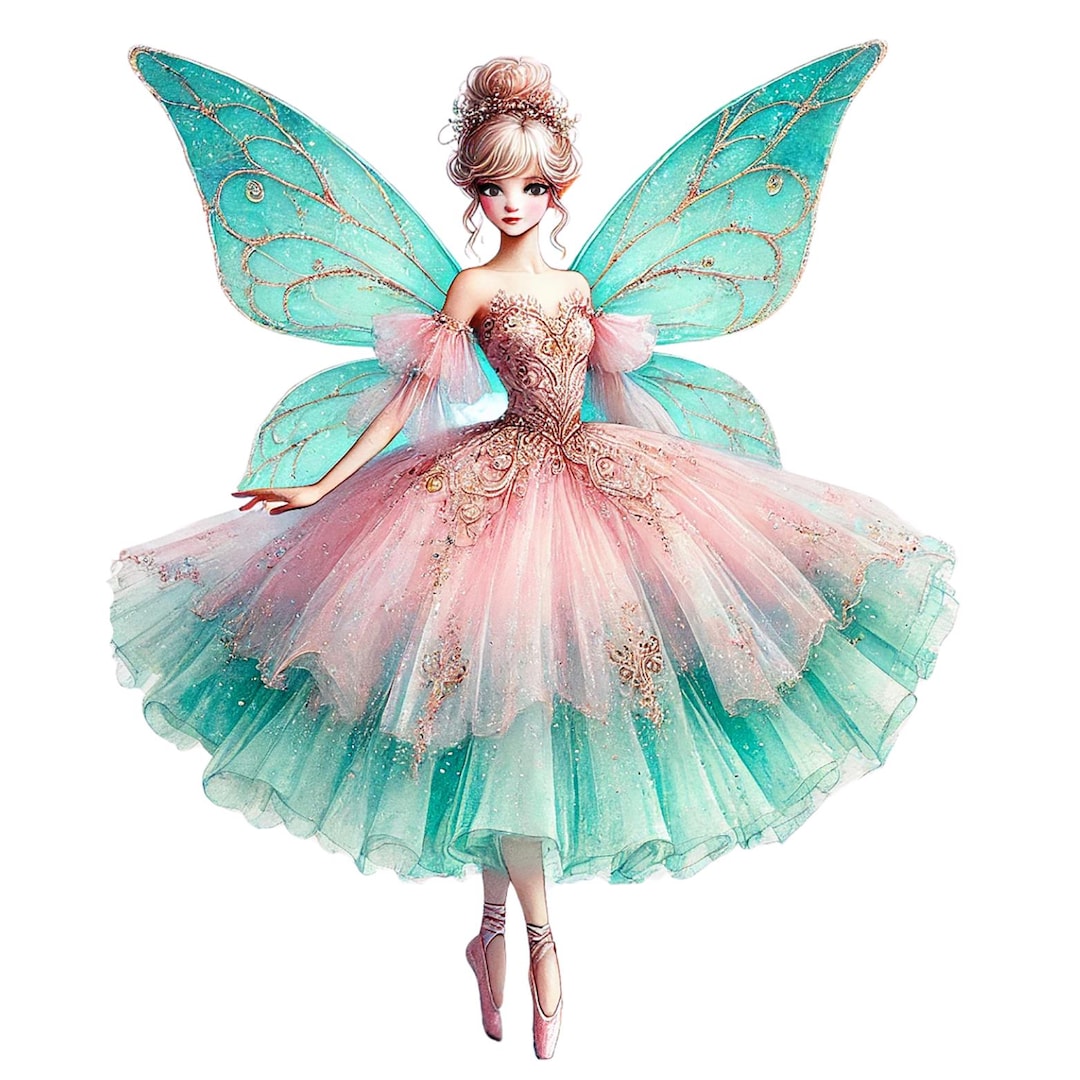 Nutcracker Ballet SVG PNG / Nutcracker Clipart Christmas Sugar Plum ...