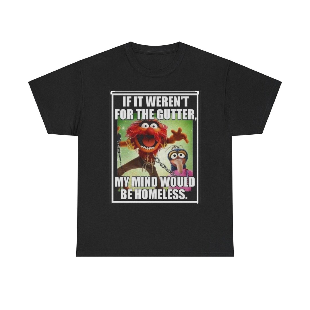 Mind in Gutter Graphic Tee - Etsy