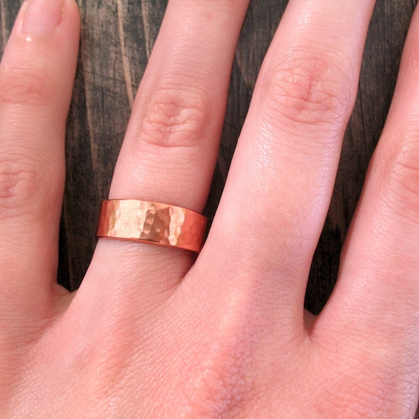 Rustic Wedding Band - Etsy