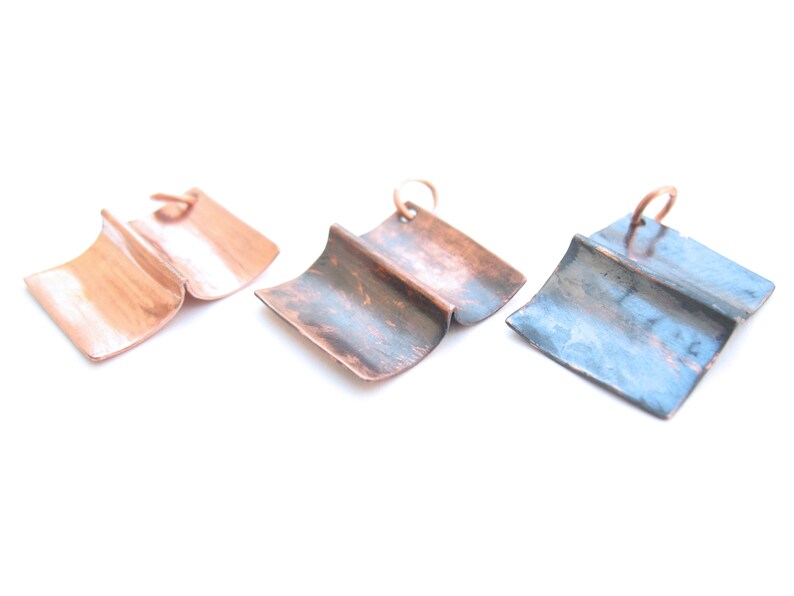 Book Lover Necklace Open Book Copper Hardcover Book Necklace | Etsy