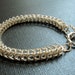Sterling Silver Queen's Link Byzantine Chainmaille Bracelet - Etsy