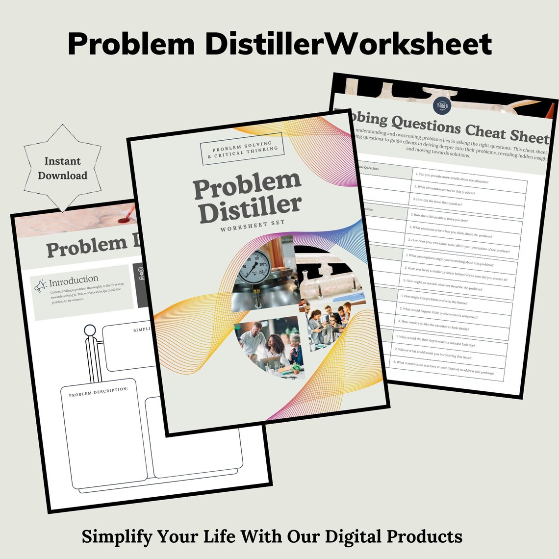 Problem Solving Worksheet, Decision Making and Personal Growth ...