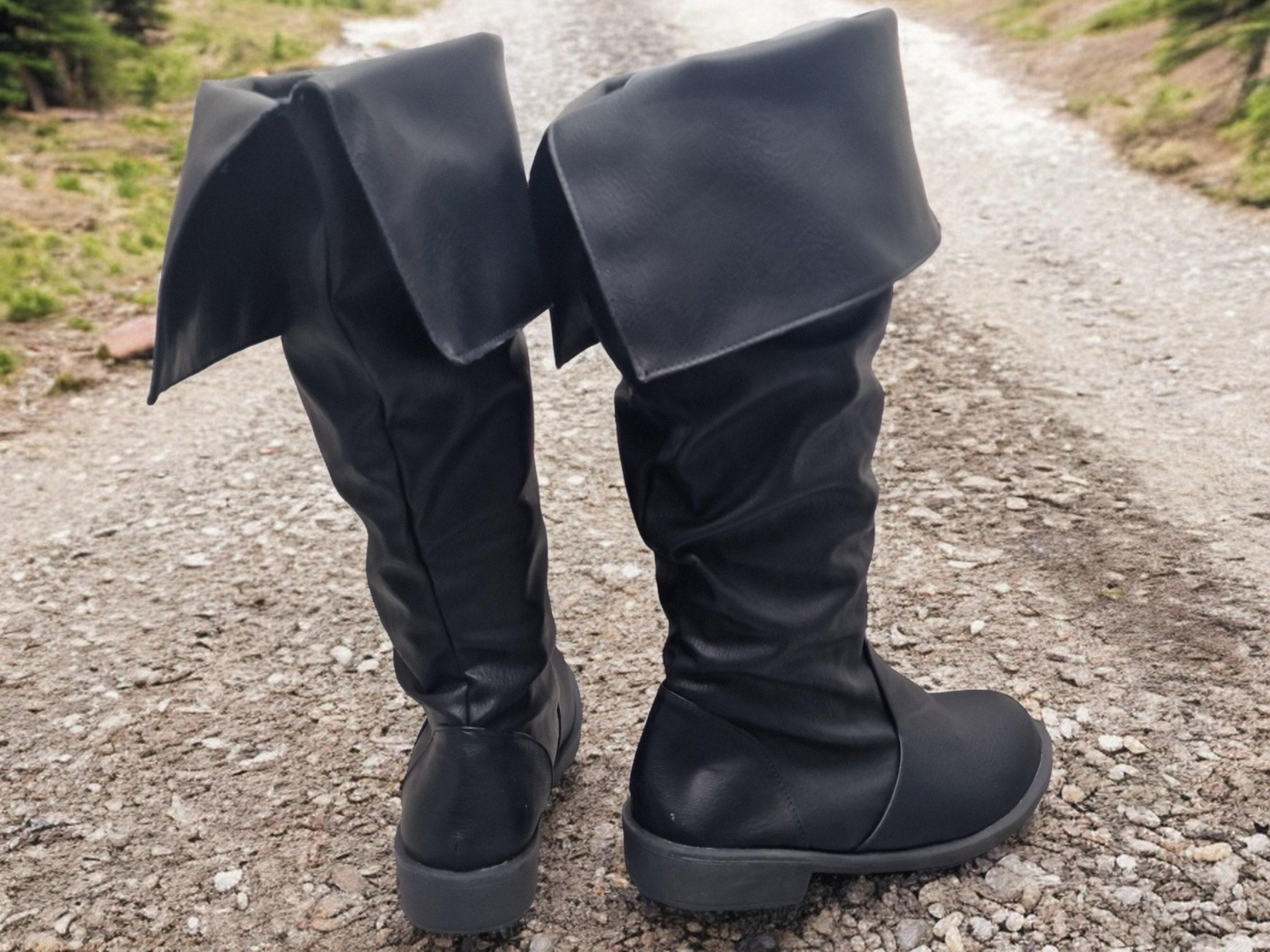 Ren Faire Boots,renaissance Boots,pirate Boots,medieval Boots,viking ...