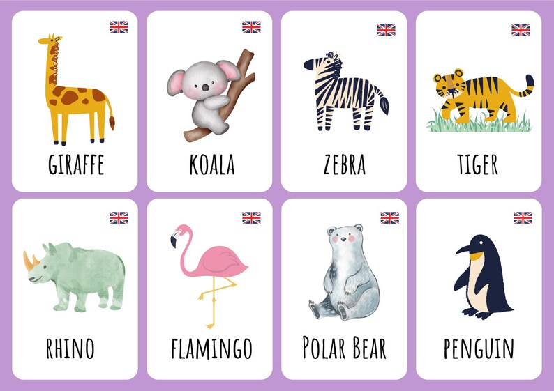 Animal Flashcards, Kids Learning, Early Learning, Fun, Toddlers, Fun ...