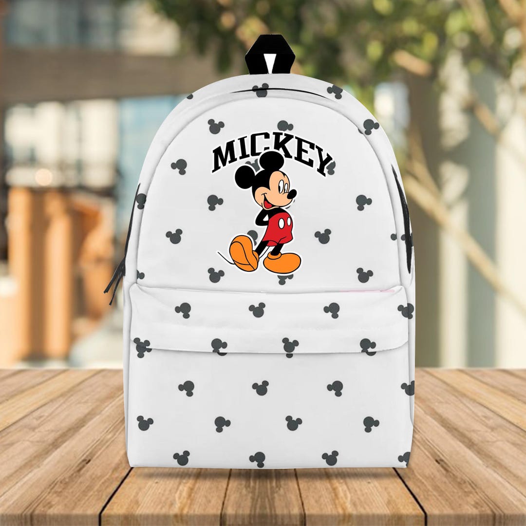 Mickey Mouse Backpack, Mickey School Bag, Back to School Backpack ...