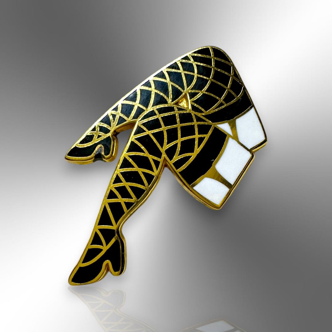 Sexy Fishnet Stockings and High Heels Enamel Lapel Pin, Legs Brooch ...