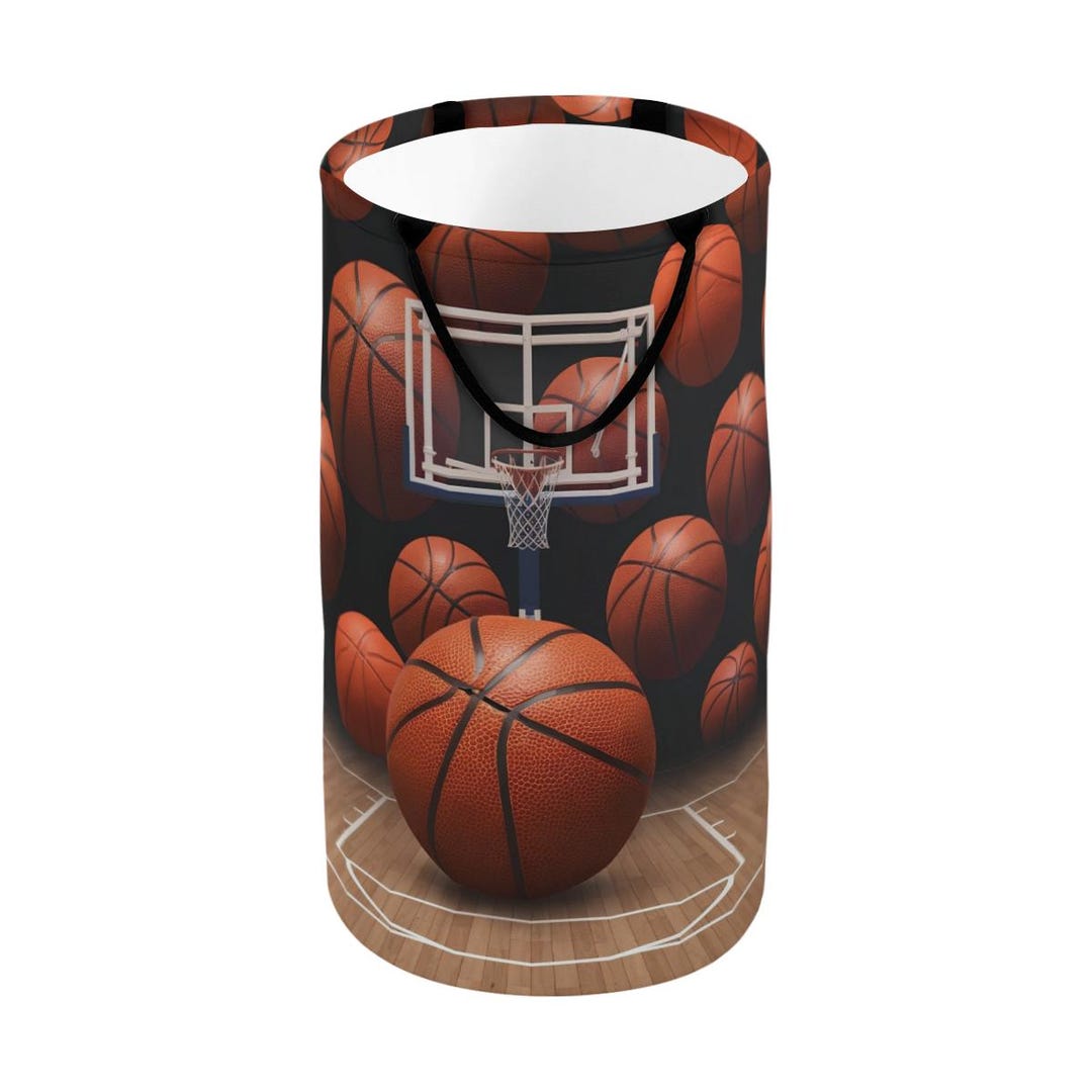 Foldable Basketball Laundry Basket, Unique Sports Storage for Kids ...