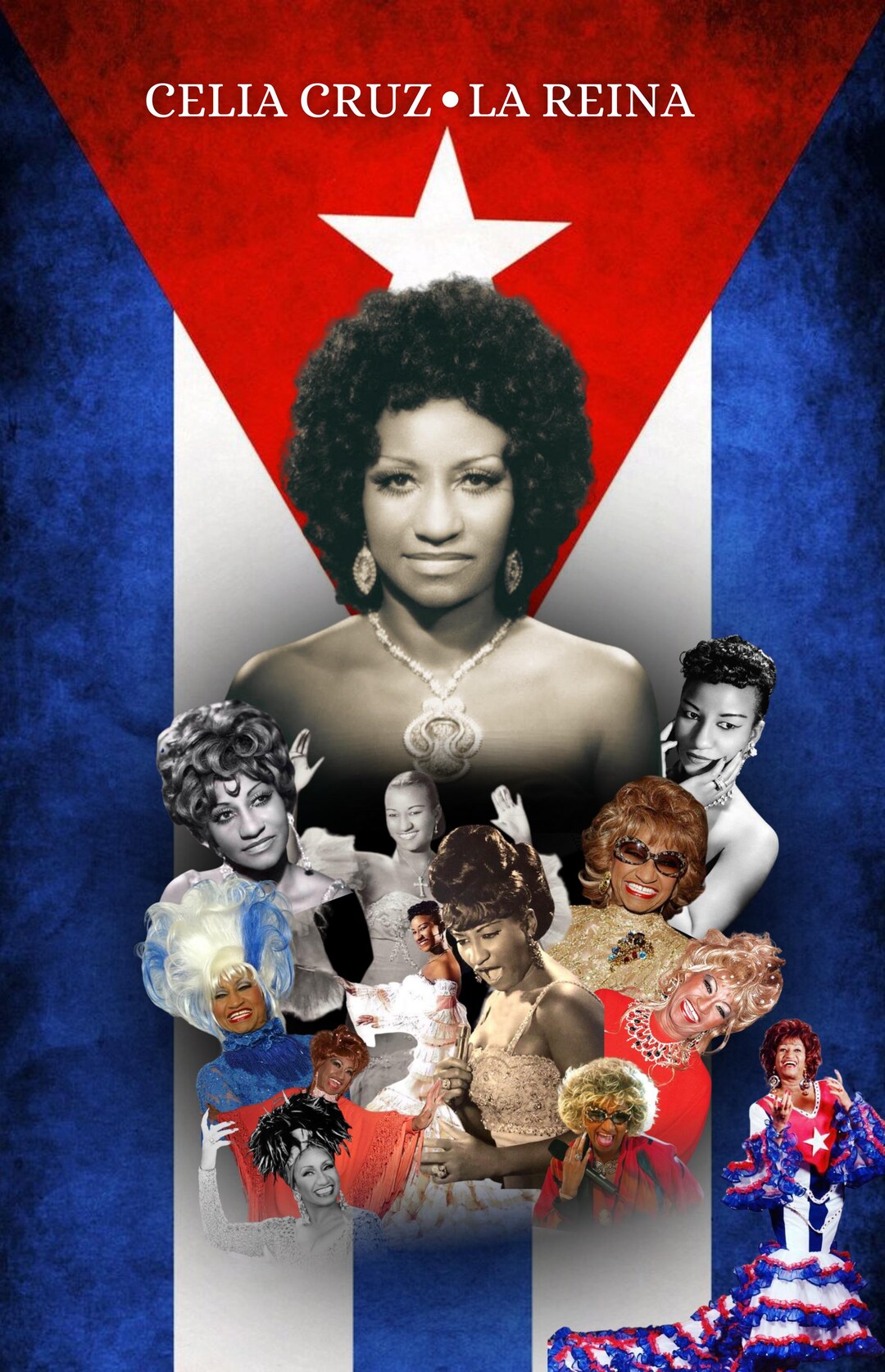 Editable Celia Cruz CANVA 2025 Template - Etsy