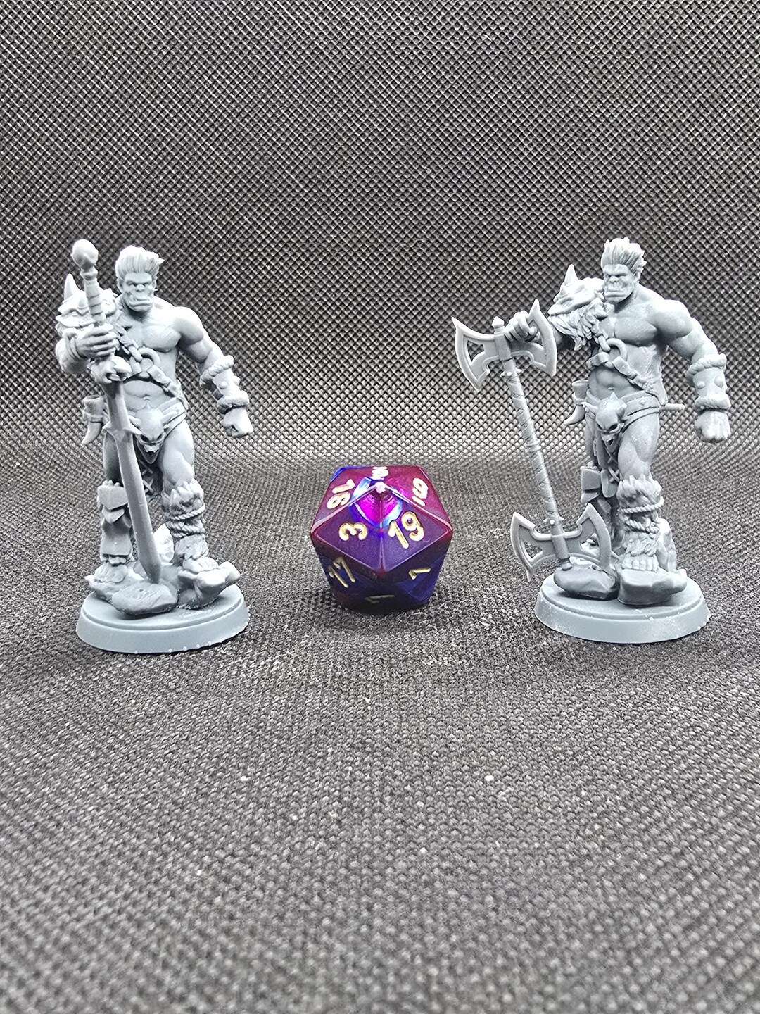 Barbarian Half-orc by Dungeon Dog - Etsy