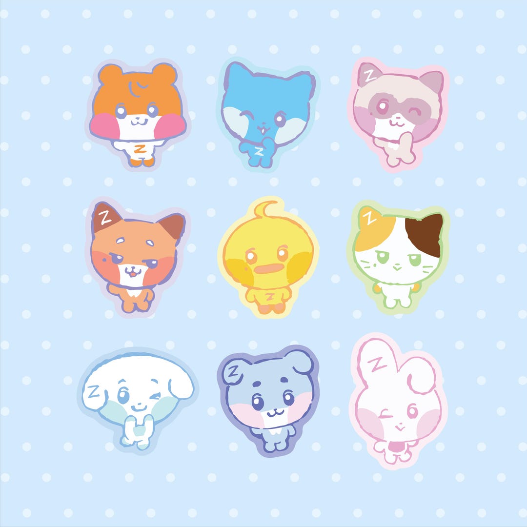 ZB1 Zeroni Vinyl Sticker Pack - Etsy