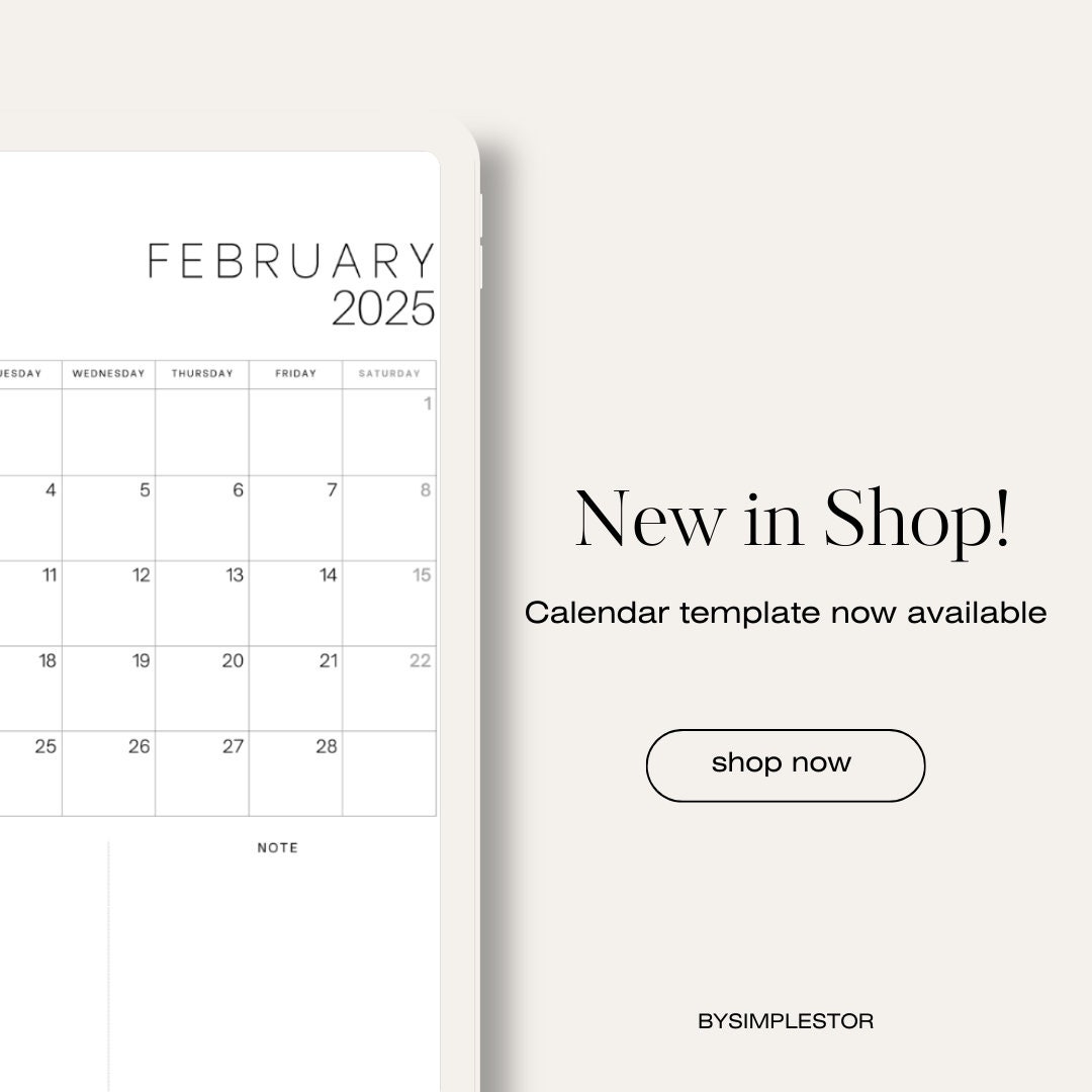 2025 Wall Calendar | 2025 Organizer - Etsy