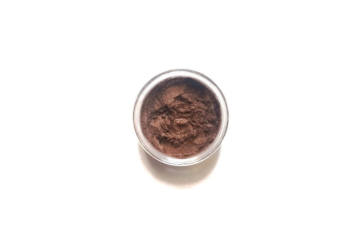 Bronze Bronze Metallic Sheen Vegan Mineral Eyeshadow Vegan | Etsy