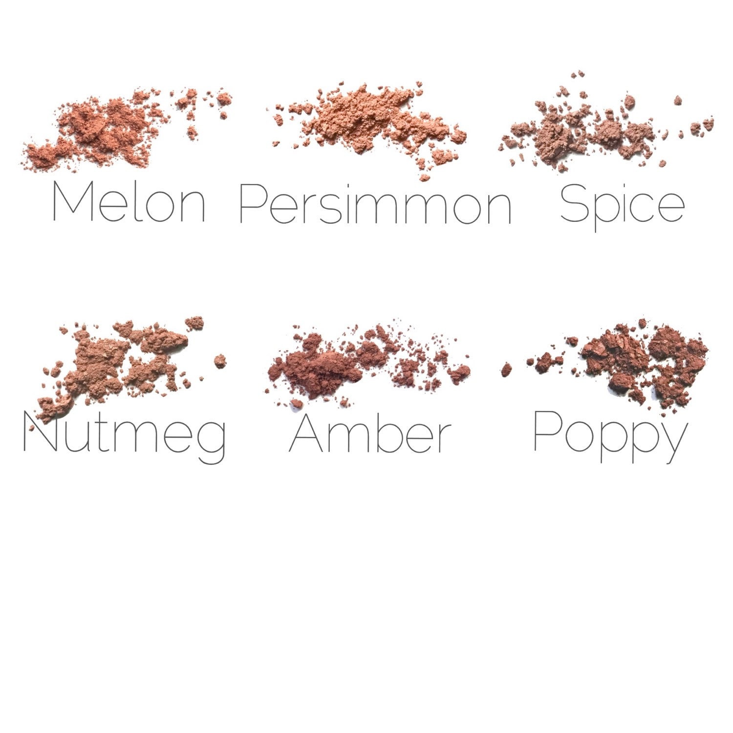 Nutmeg Warm Earthy Mineral Blush Handcrafted Makeup | Etsy