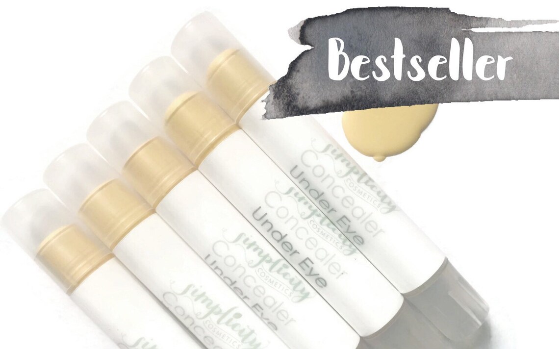 Yellow Concealer Vegan Under Eye Concealer Brightener - Etsy