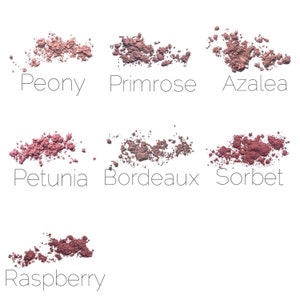 Raspberry - Deep Pink Vegan Mineral Blush | Cheek Color | Deep Wine ...