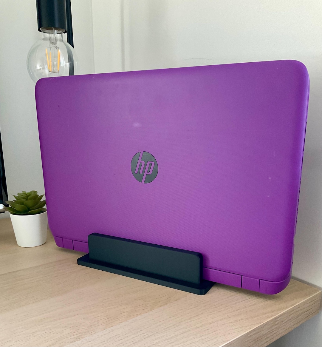 3D Printed Laptop Storage Stand-space-saving Vertical Organiser for ...