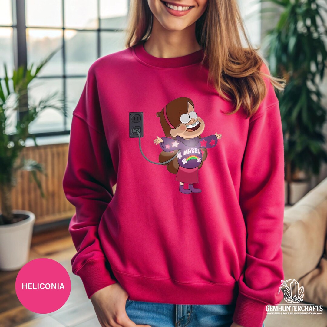 Mabel Pines Sweatshirt: Gravity Falls Colorful Star Cosplay - Etsy