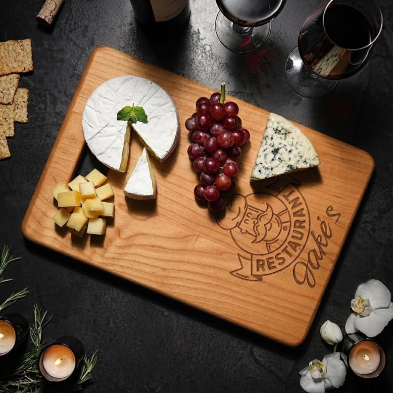 Personalized Maple Cutting Board, Custom Engraved Business Promotional ...