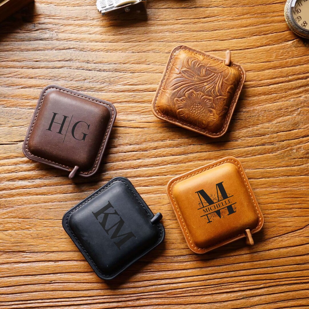 Engraved Leather Tape Measure - Personalized Craftsman Gift - Etsy