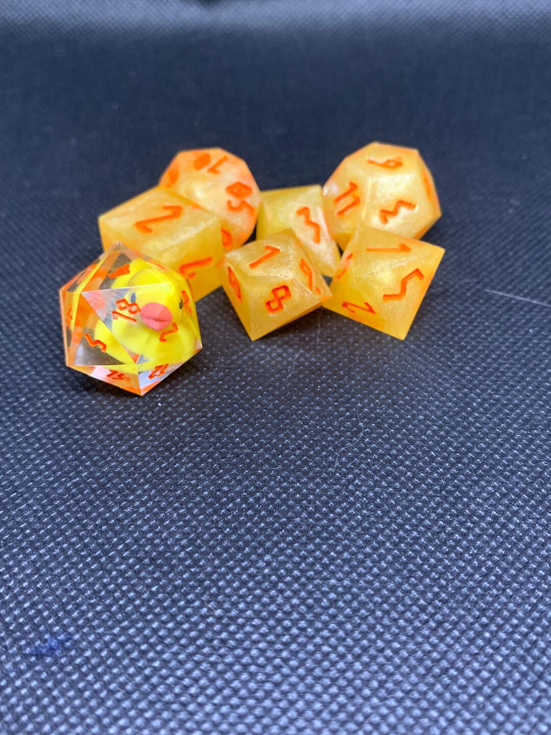 Rubber Duck Full Set Dnd Dice - Etsy