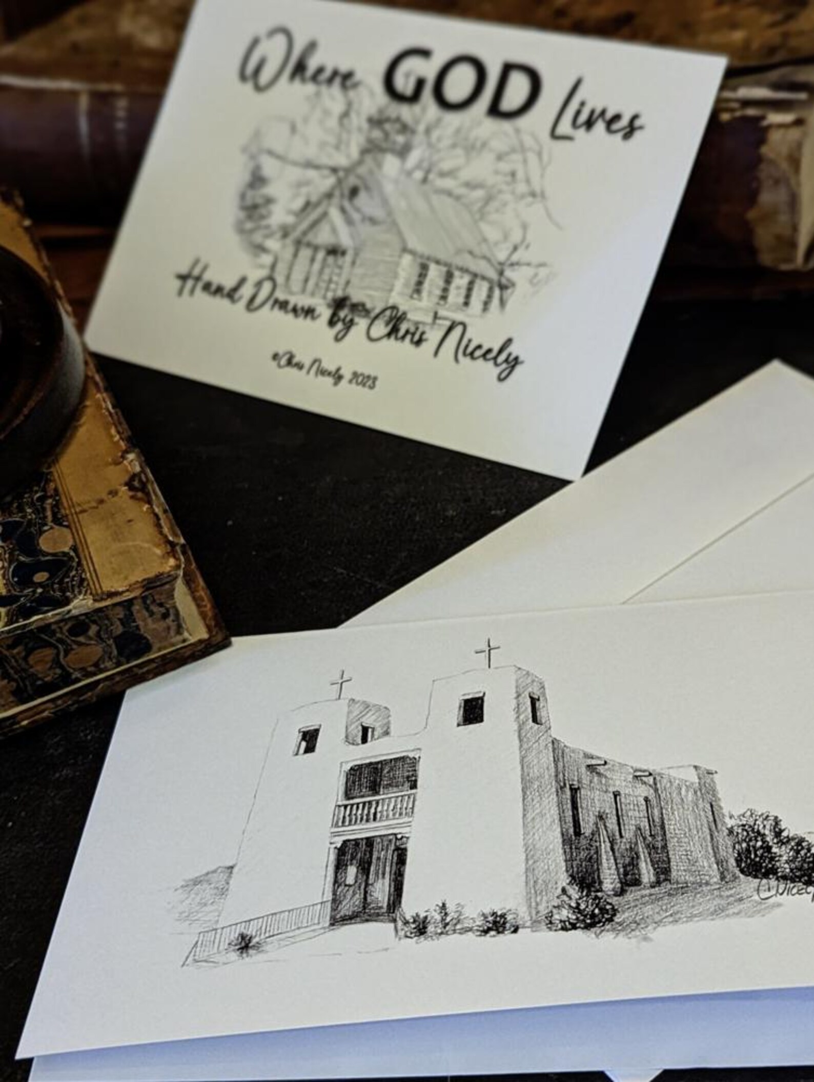 Mesa Hand-drawn Church Notecards: Pencil Art of Iconic Churches ...