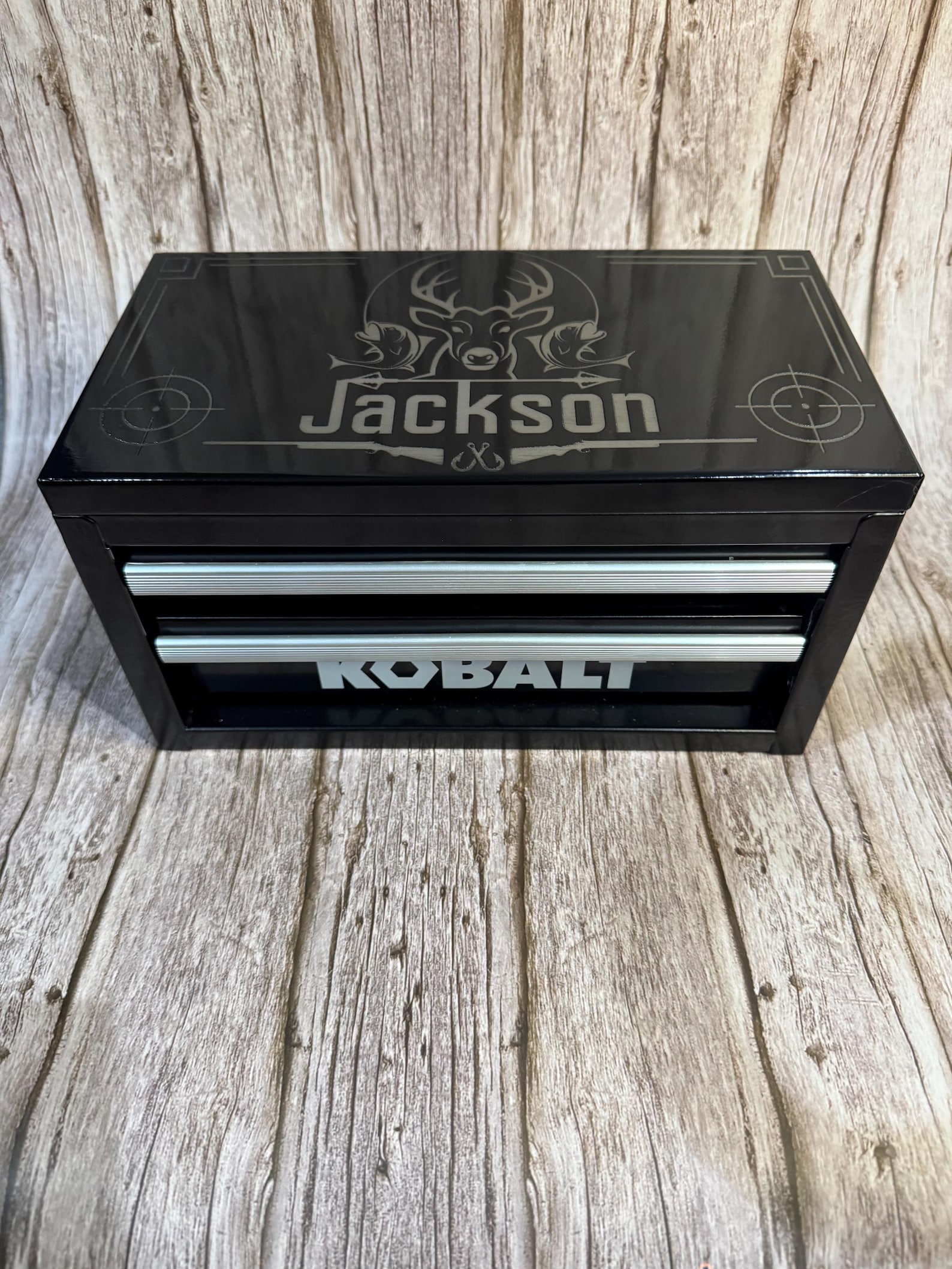 Custom Mini Tool Box. Personalized Craft Organizer. Laser Engraved Tool ...