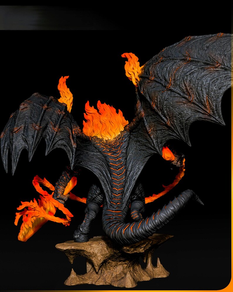 Balrog Bust 3D Print Anime STL File - Digital Download - Etsy