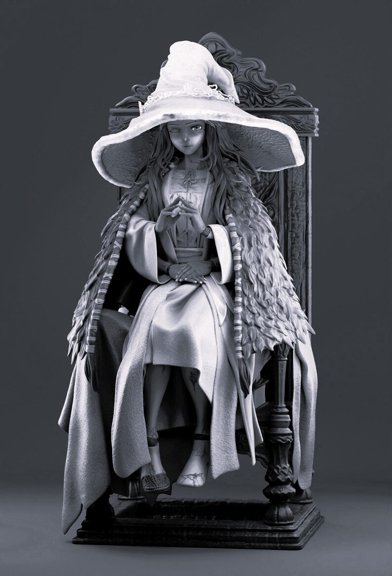 3D STL Figure to Print Ranni the Witch Elden Ring Otaku | Premium Anime ...