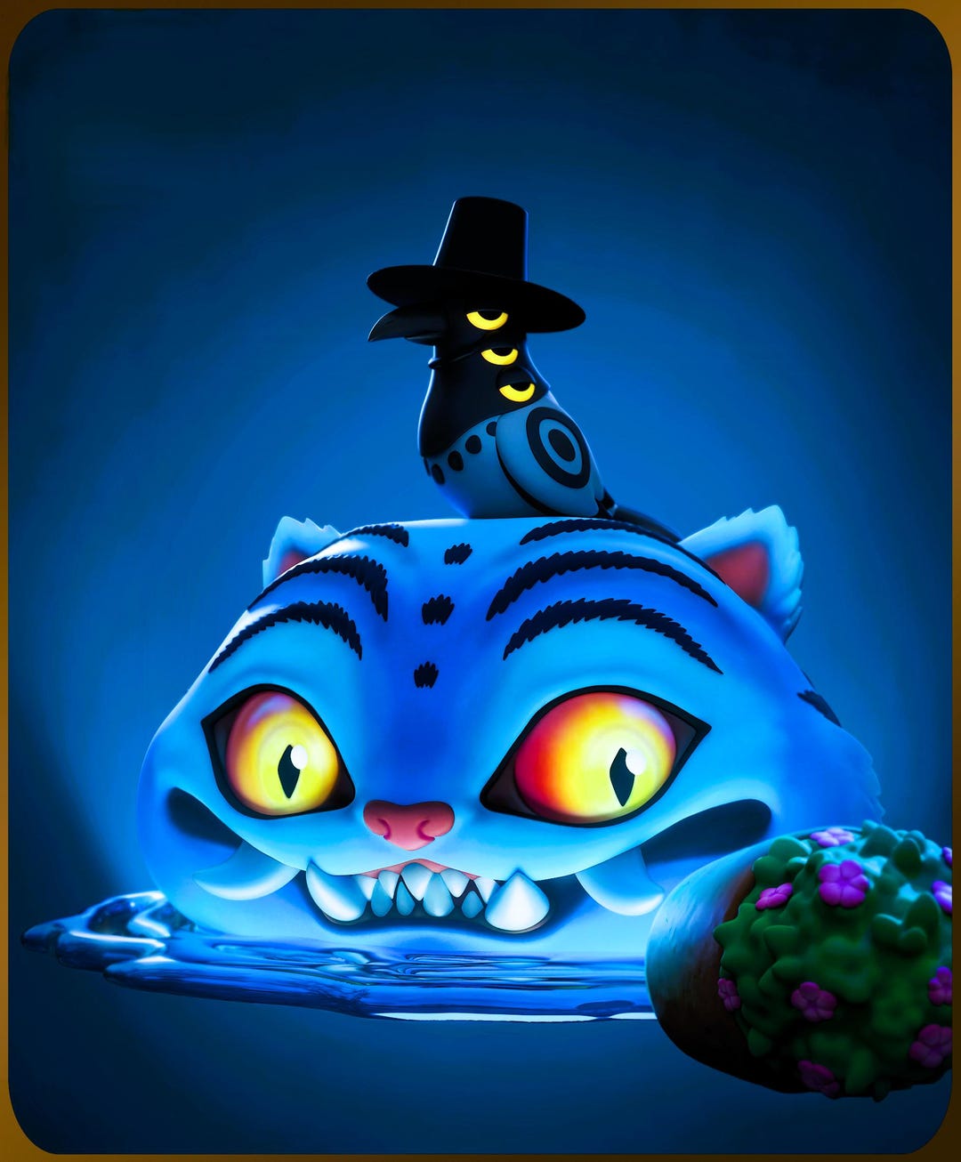 3D STL Figure Derpy Tiger Demon Hunters Anime Print File - Digital ...