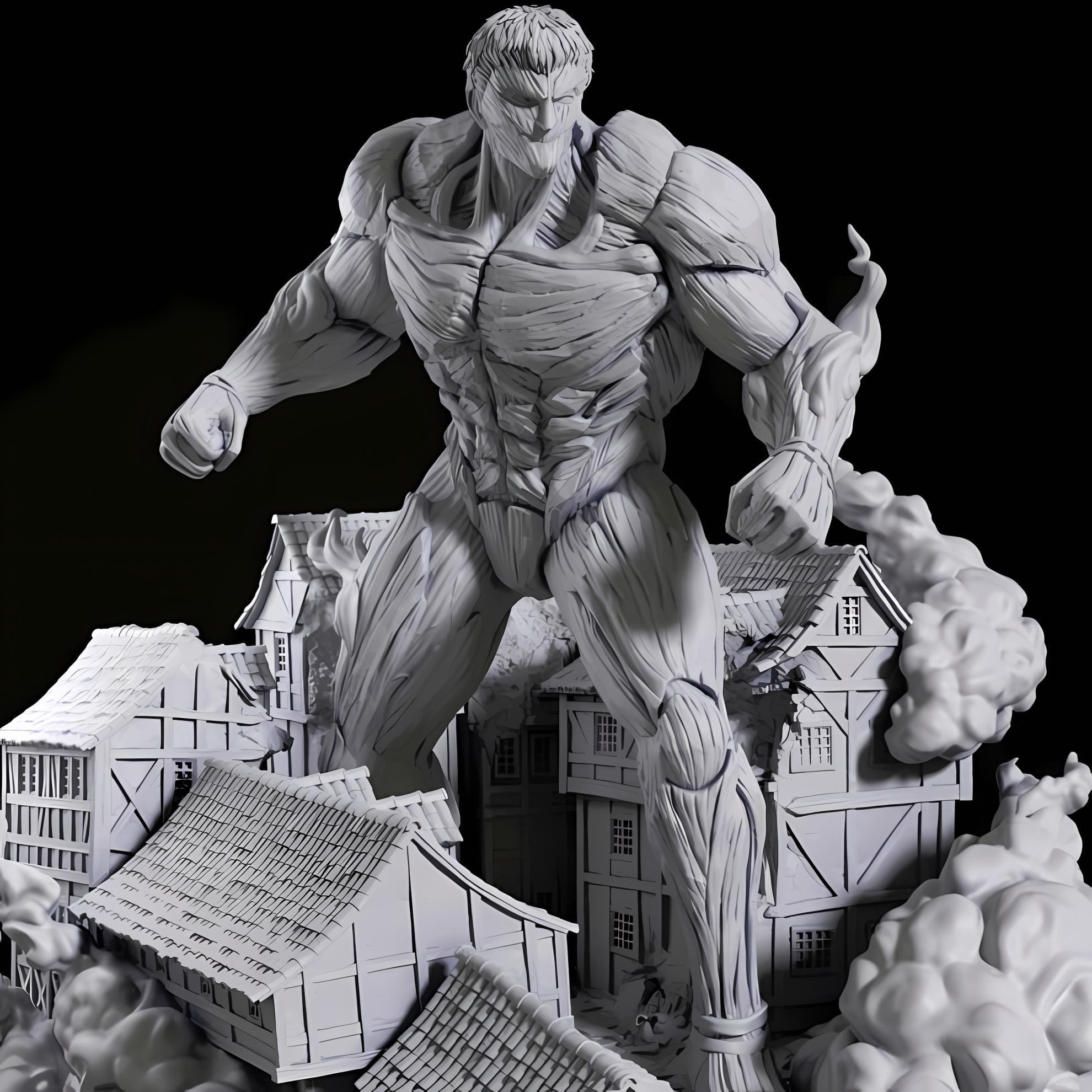3D STL File Armored Titan Shingeki No Kyojin Attack on Titan – Manga ...