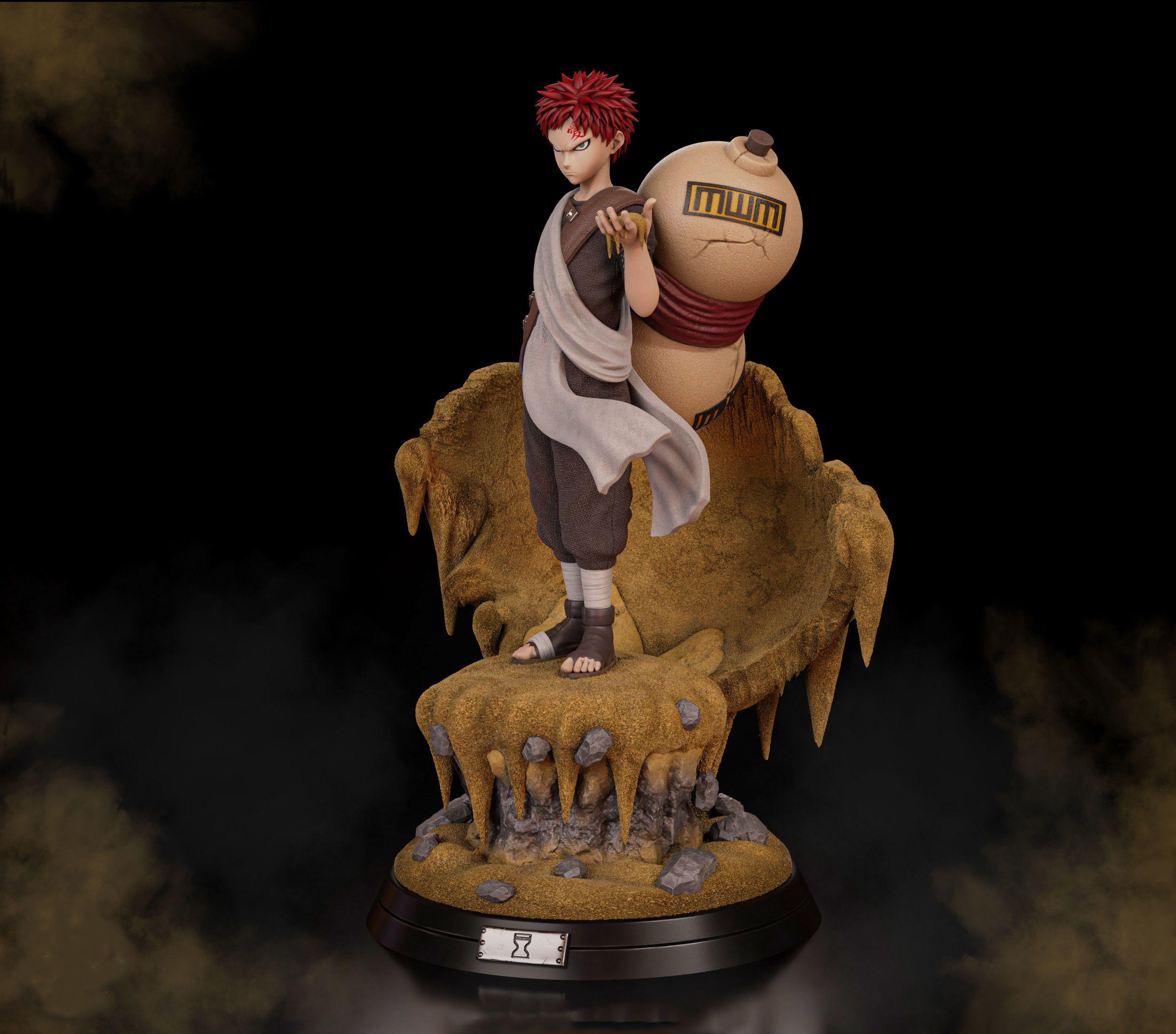 Diorama Gaara Naruto Garage Kit Manga Figure Garage Kit Anime Figure Action Figure Figure Figurines 3D Printed Toys Etsy Canada