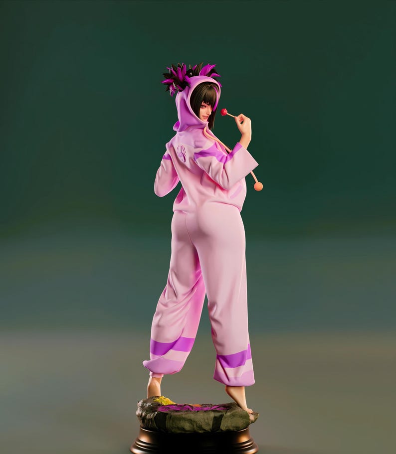 3D STL File Juri Han + Bikini Street Fighter Anime Print - Digital ...