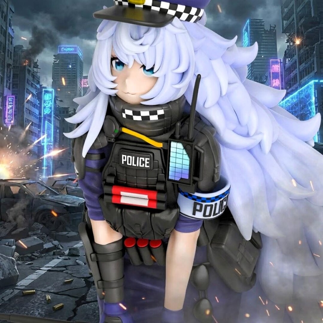Polish Nikke 3D Print Anime STL File - Digital Download - Etsy