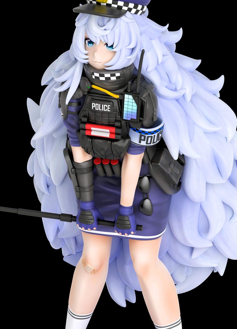 Fichier STL Poli Nikke Impression 3D Anime - Téléchargement Numérique ...