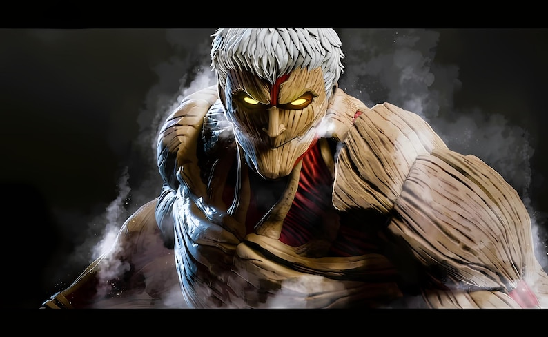 3D STL File Armored Titan Shingeki No Kyojin Attack on Titan – Manga ...