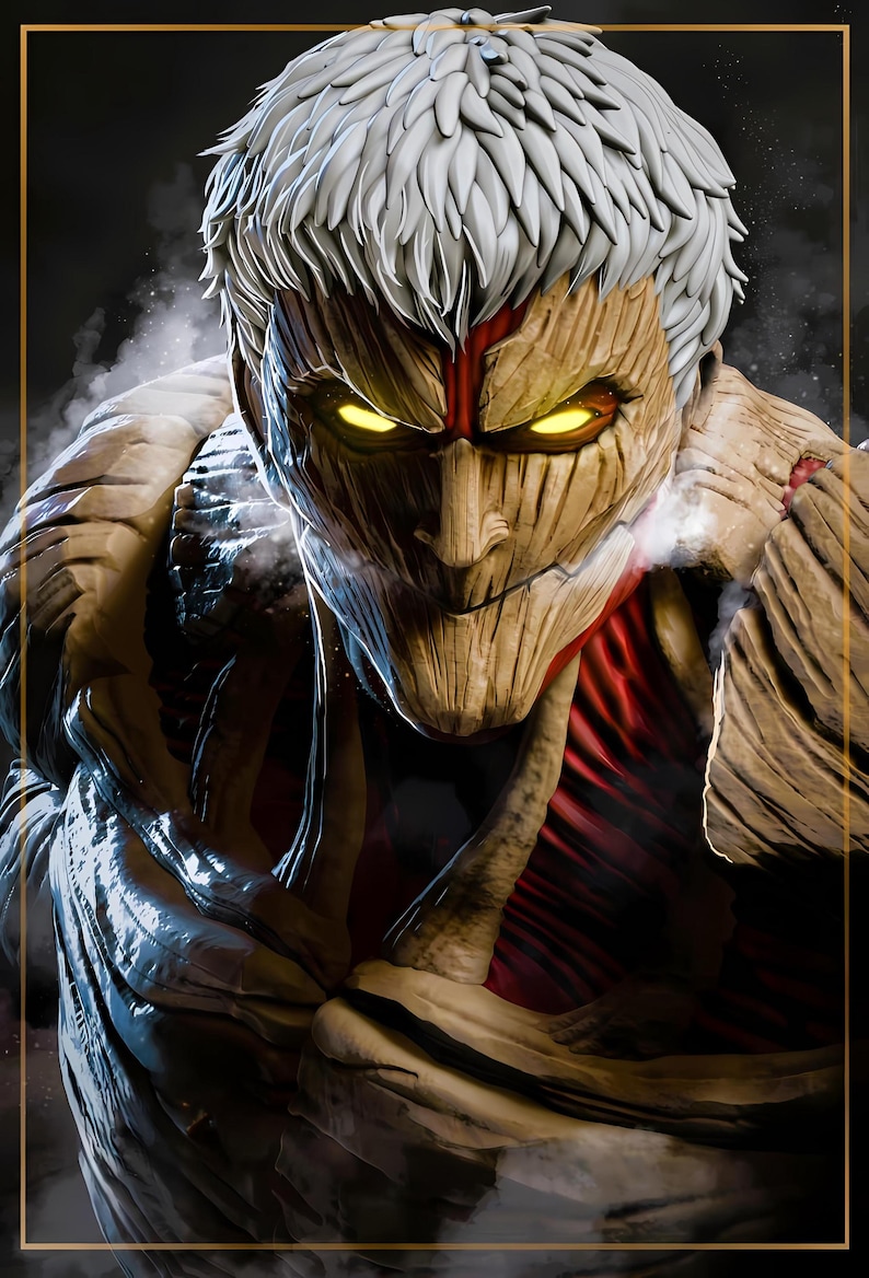 3D STL File Armored Titan Shingeki No Kyojin Attack on Titan – Manga ...