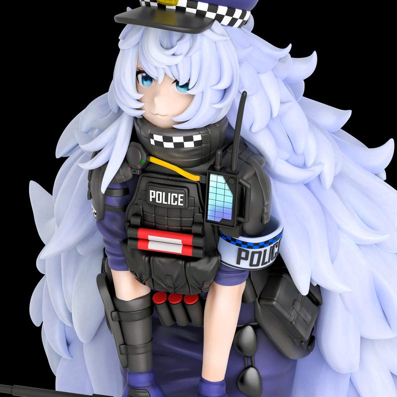 Fichier STL Poli Nikke Impression 3D Anime - Téléchargement Numérique ...