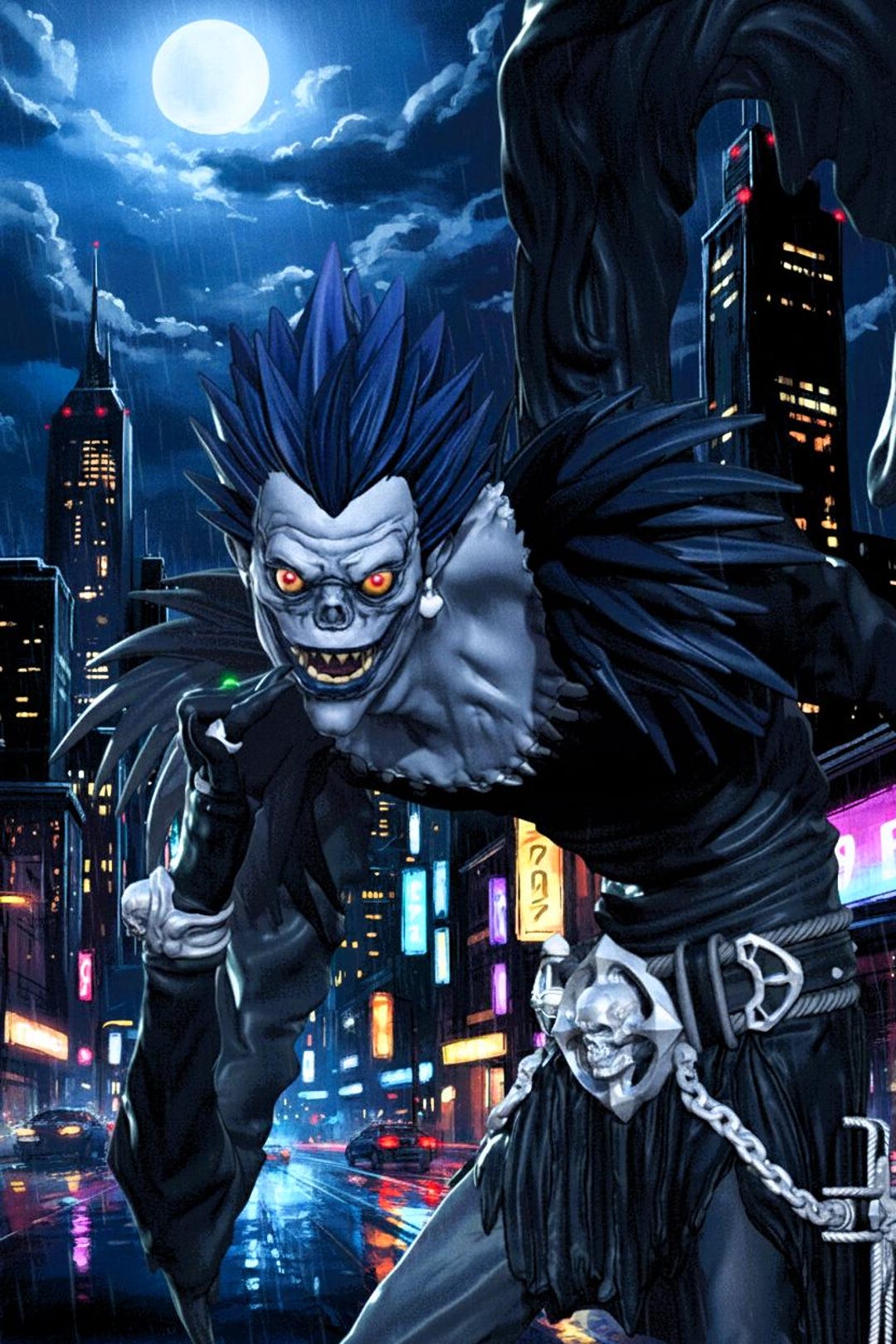 3D STL File Ryuk Death Note Fanart Print - Etsy