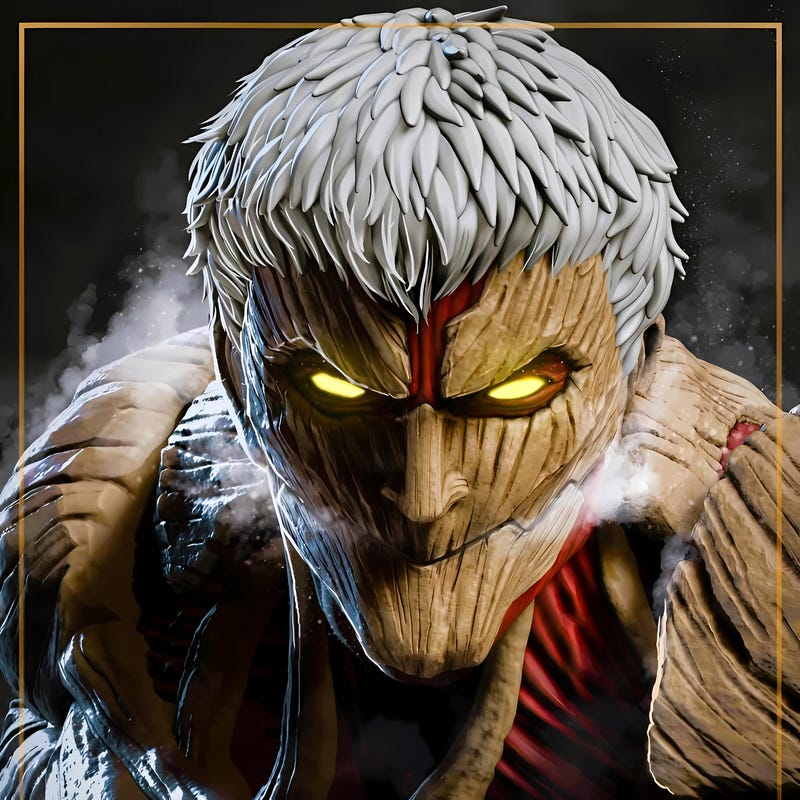 Beast Titan Figure - Etsy UK