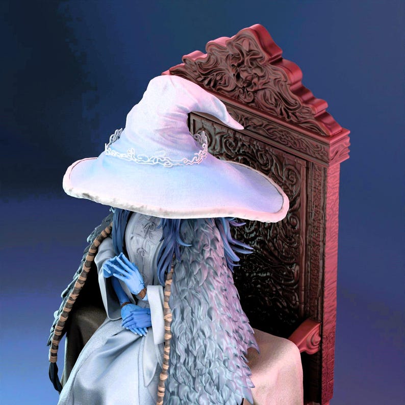 3D STL Figure to Print Ranni the Witch Elden Ring Otaku | Premium Anime ...